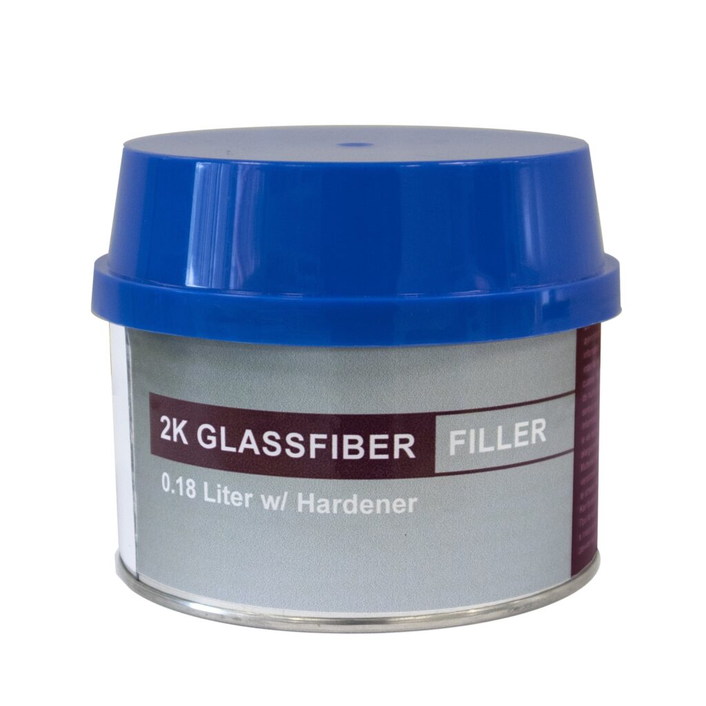 2K Glassfiber Filler 0.18 Liter w/ hardener – HBC System