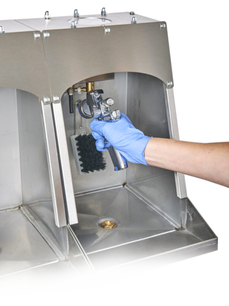 Dual Solvent & Water Based spray gun cleaning system – HBC System