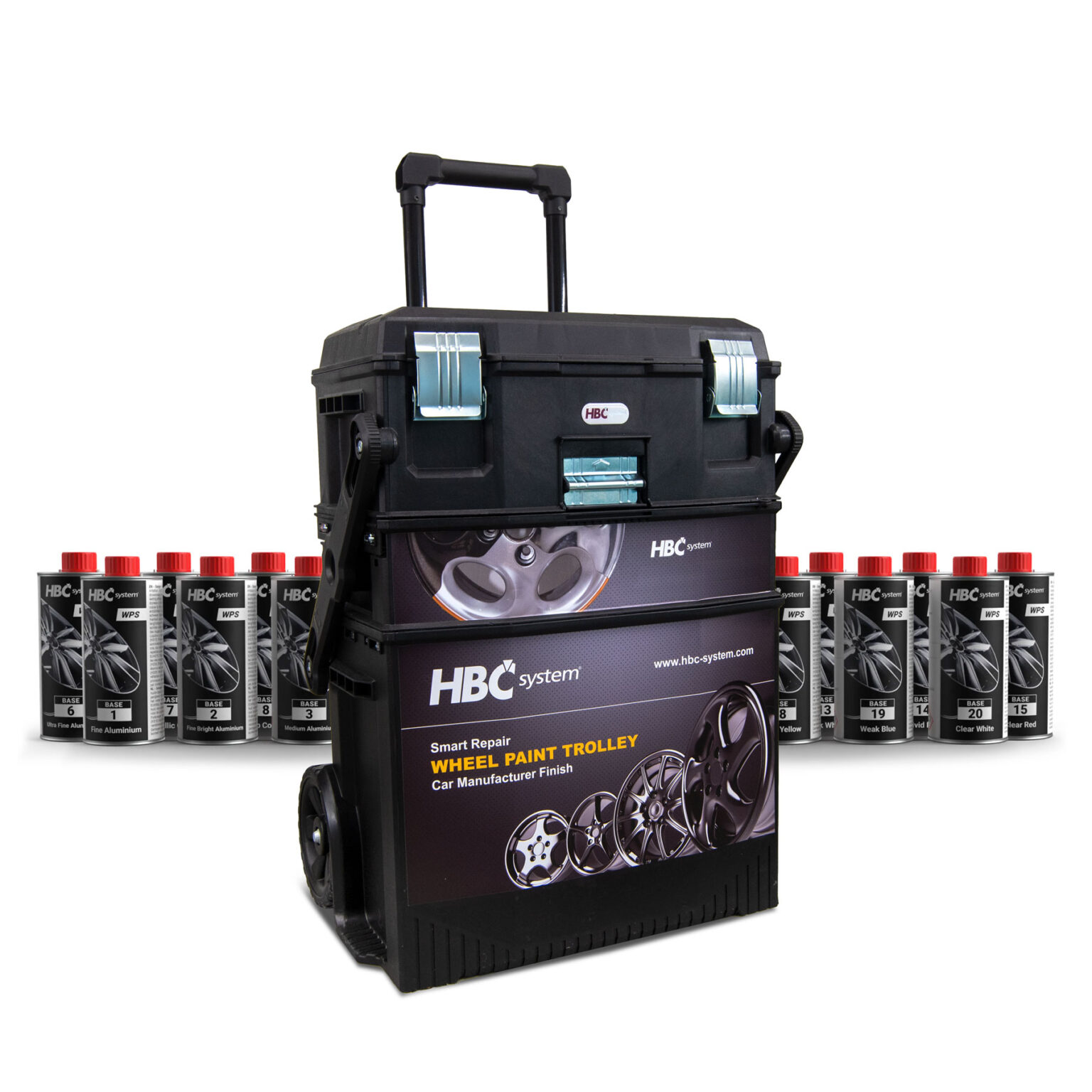 Alloy Wheel Paint System (Solvent based mixing system) – HBC System