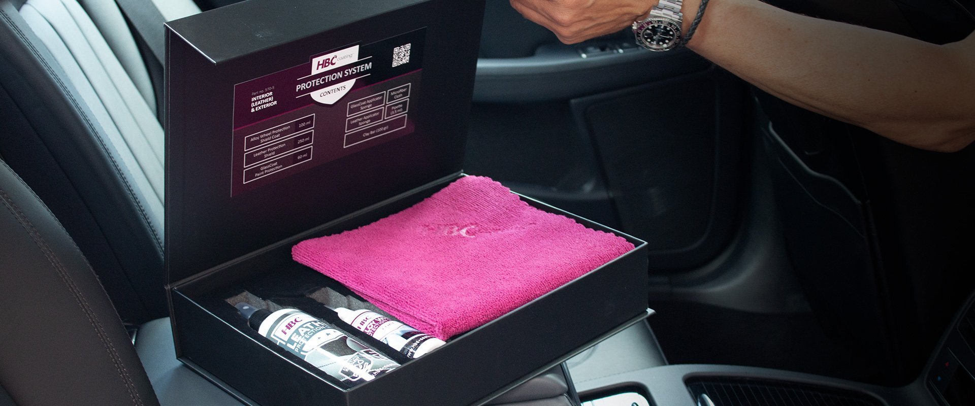 Protection System – Interior (Leather) and Exterior – HBC System