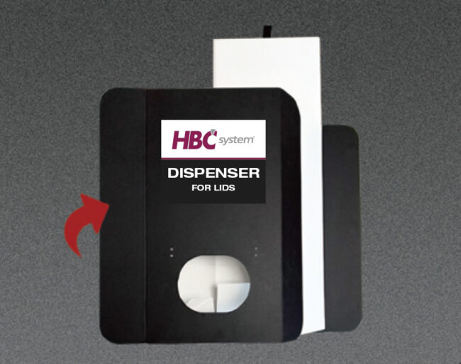 Paint Cup LID dispenser – All size – HBC System