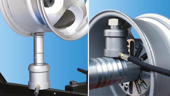 Compact Electro-hydraulic Wheel straightener – HBC System