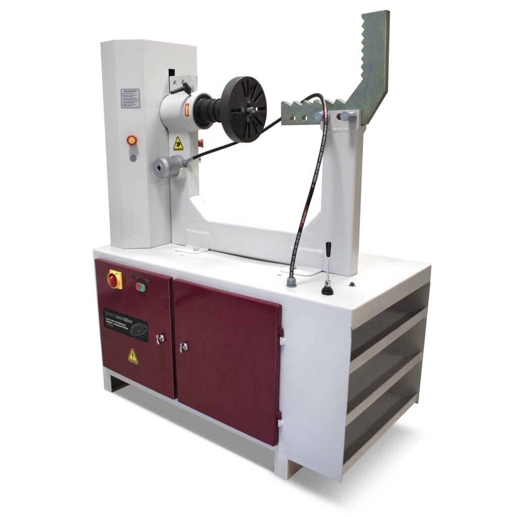 Compact Electro-hydraulic Wheel straightener – HBC System